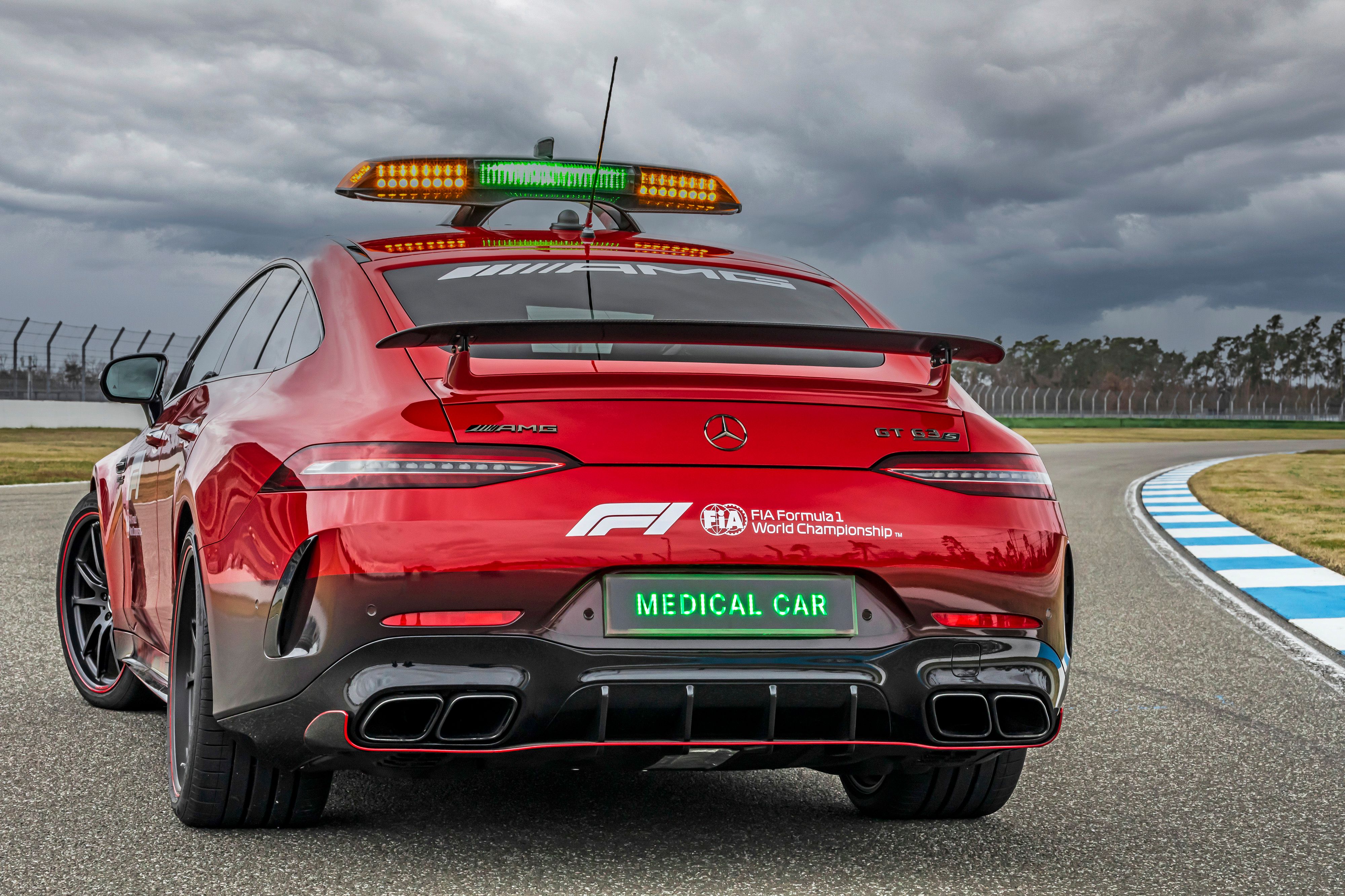 2022 Mercedes-AMG GT 63 S 4MATIC+ F1 Medical Car