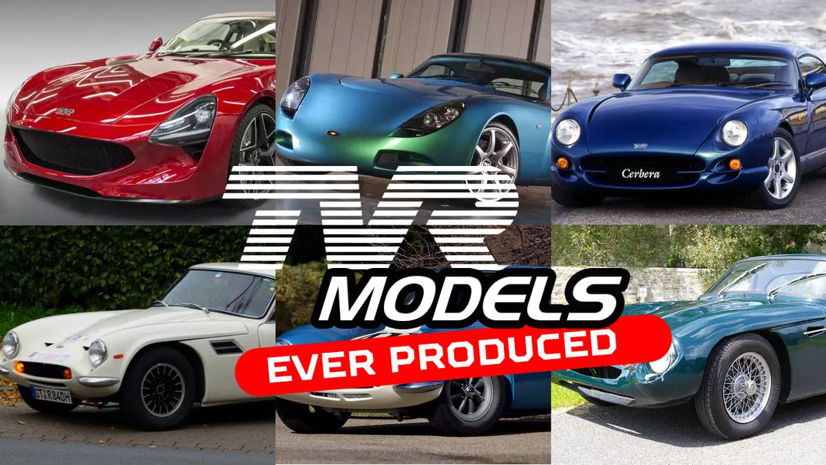 All the TVR Models Ever Produced