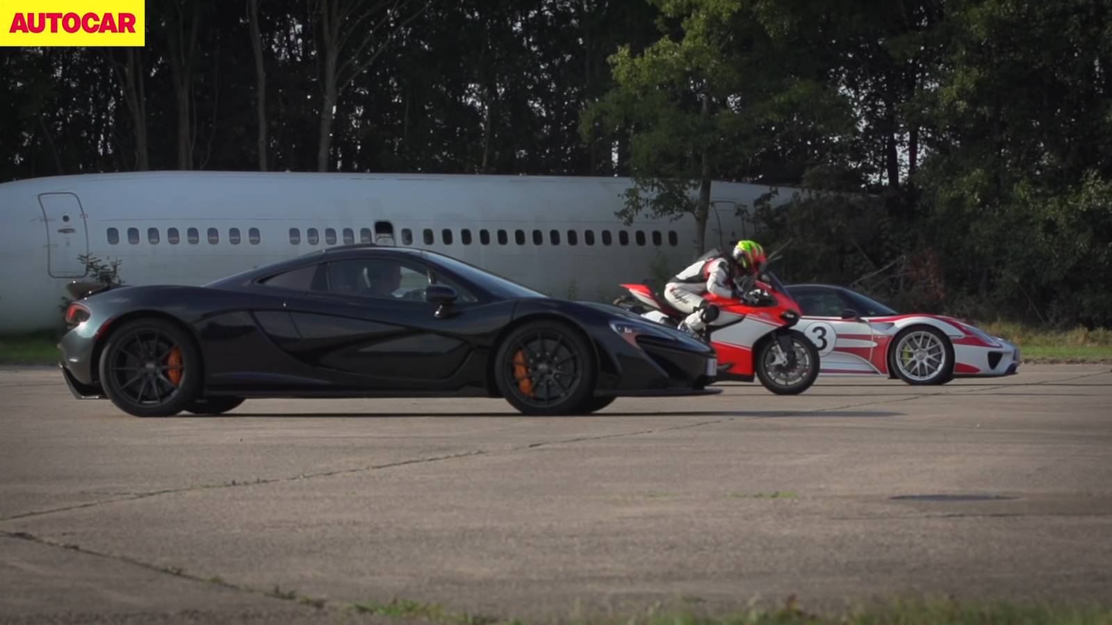Superbike vs Supercars: Watch A Ducati Challenge A Porsche And A ...
