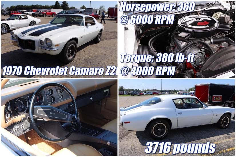Stock Drag Race: The Z28 '70 Camaro Shows The '65 Pontiac GTO How It's Done