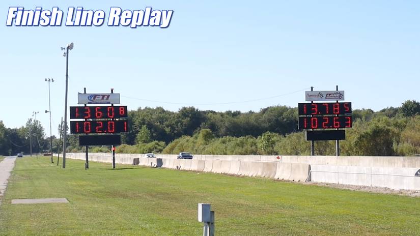 Stock Drag Race: The Z28 '70 Camaro Shows The '65 Pontiac GTO How It's Done