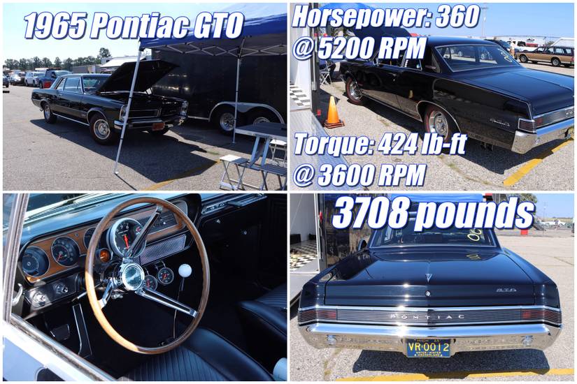 Stock Drag Race: The Z28 '70 Camaro Shows The '65 Pontiac GTO How It's Done