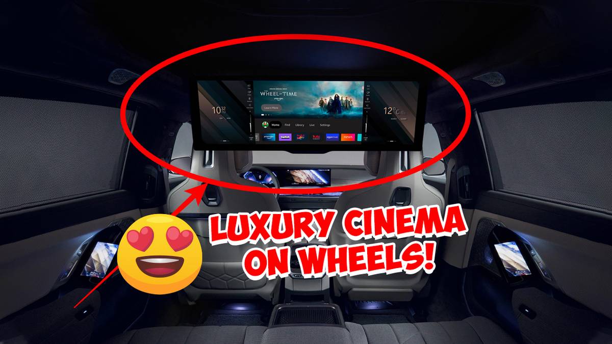 With An Optional Giant 31-inch Screen For The Rear Passengers, The New ...