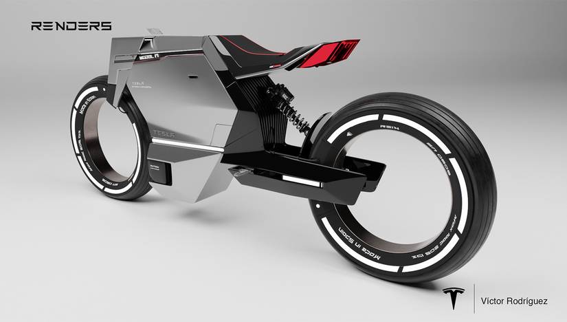 The Model M: A Cybertruck-Inspired Tesla Motorcycle That You Just Can't ...