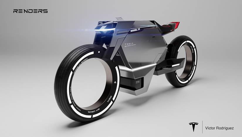 The Model M: A Cybertruck-Inspired Tesla Motorcycle That You Just Can't ...