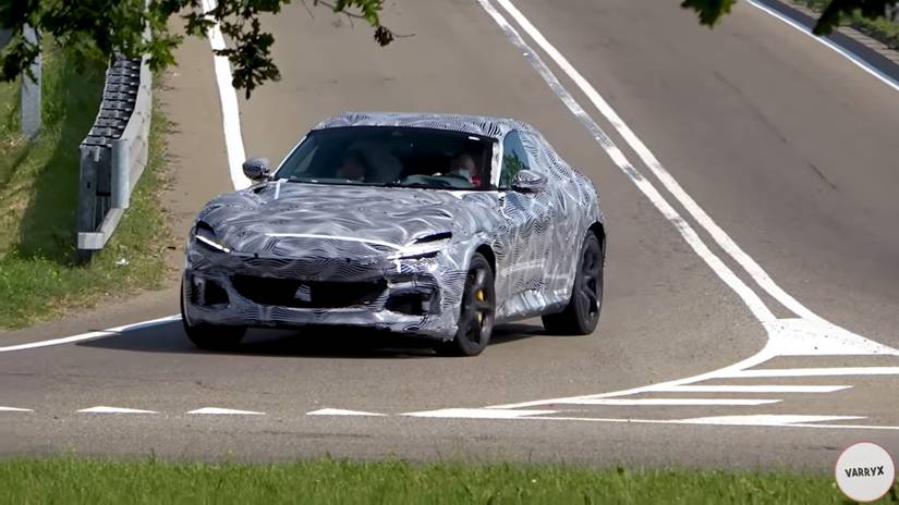 Hear the Ferrari Purosangue's V-12 Pur Like a Kitten on Public Roads