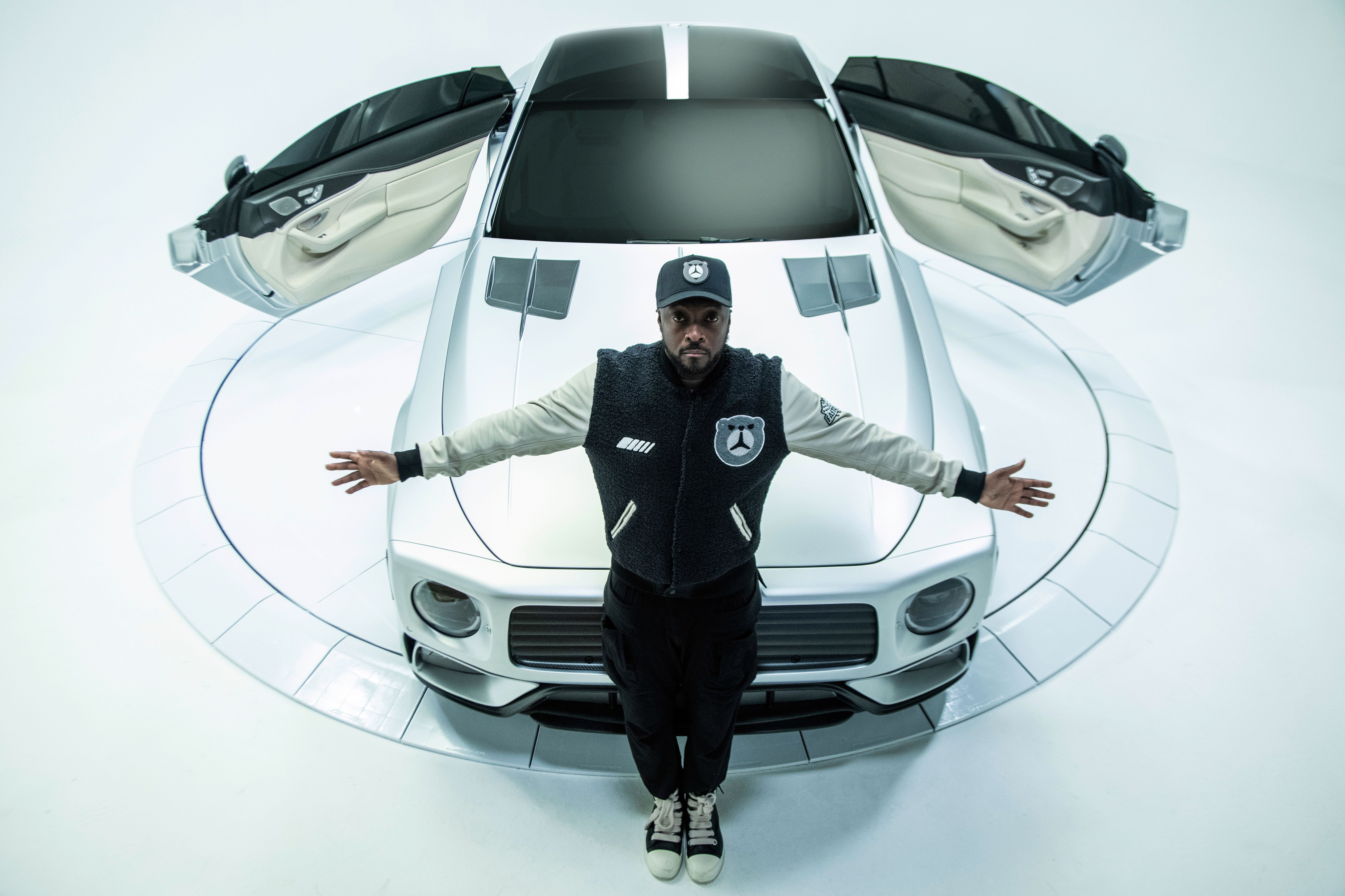 The 'FLIP': Will.I.Am And AMG's Brainchild Is An AMG GT With A G-Wagon ...