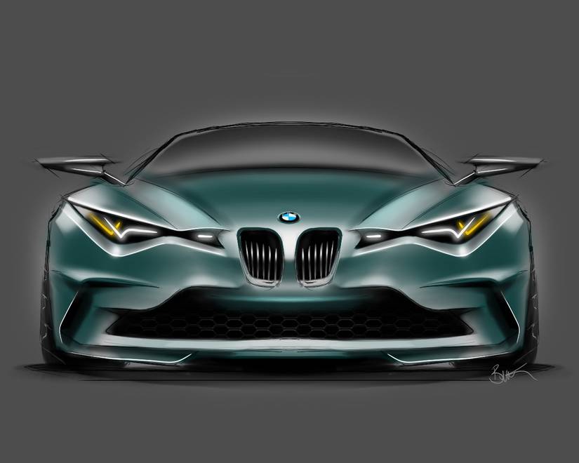 Rendering: A BMW Z7 Would Make for the Perfect Electric Sports Coupe