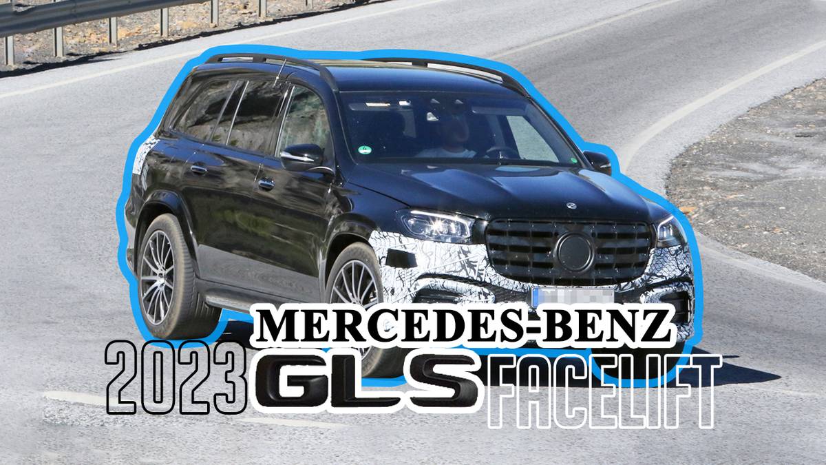 Spy Shots: An Early Look at the 2023 Mercedes GLS Facelift