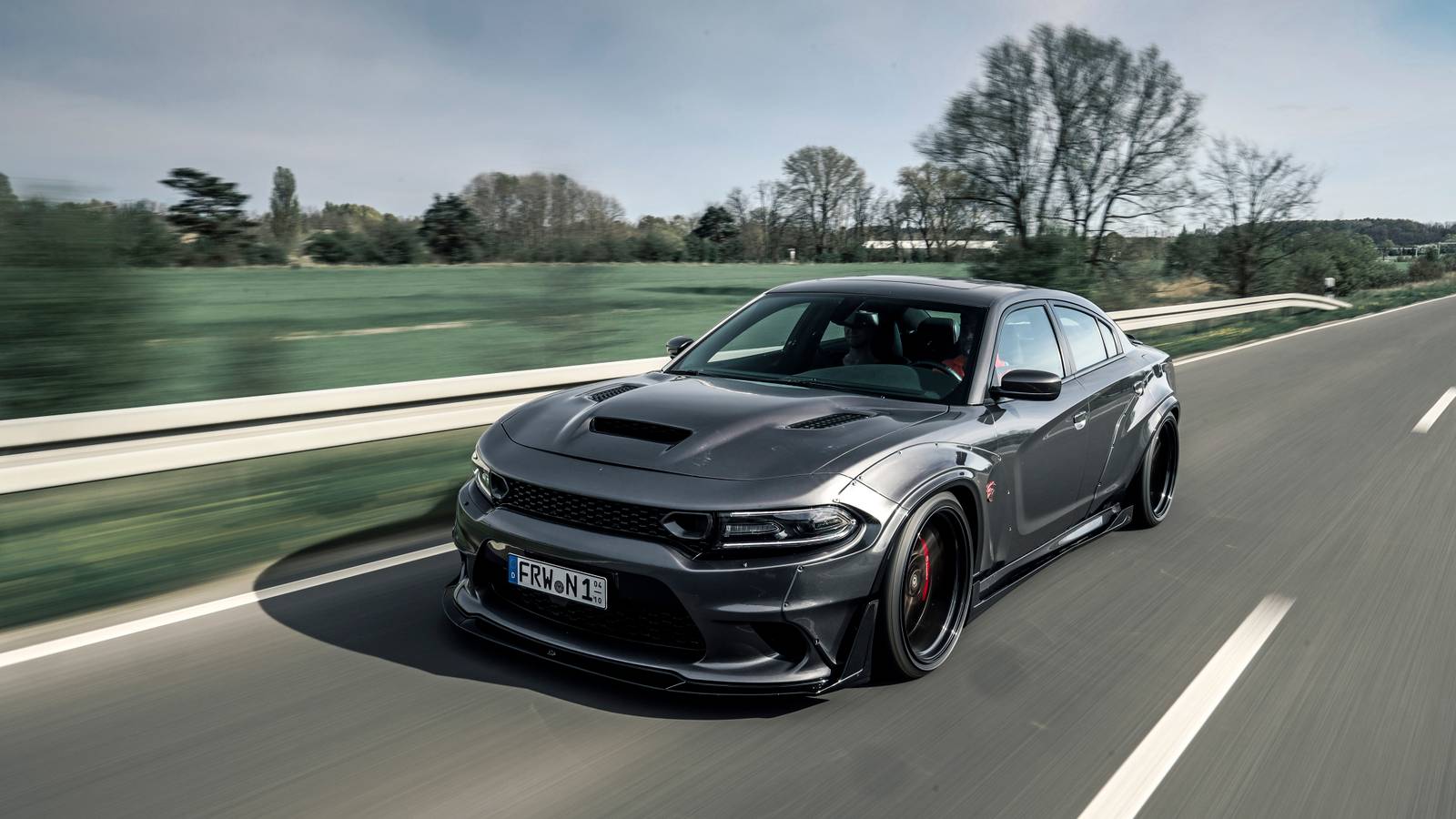 This Supercharged Widebody Charger Hellcat is Downright Insane