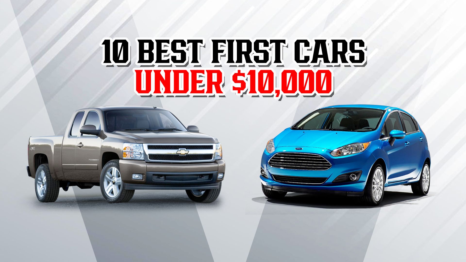 10 Best First Cars Under $10,000