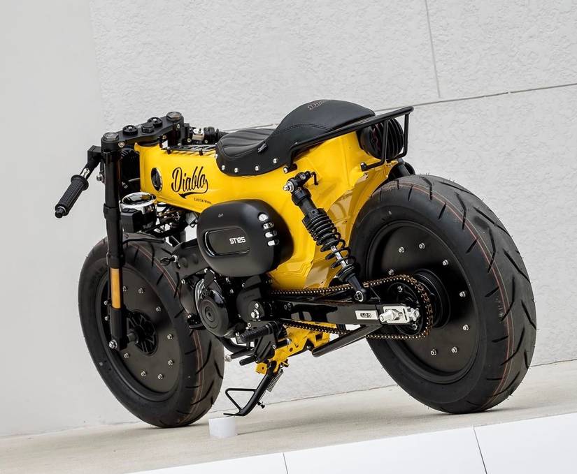 Custom Honda Dax 125 Cafe Racer Is Utterly Bonkers...In A Great Way!