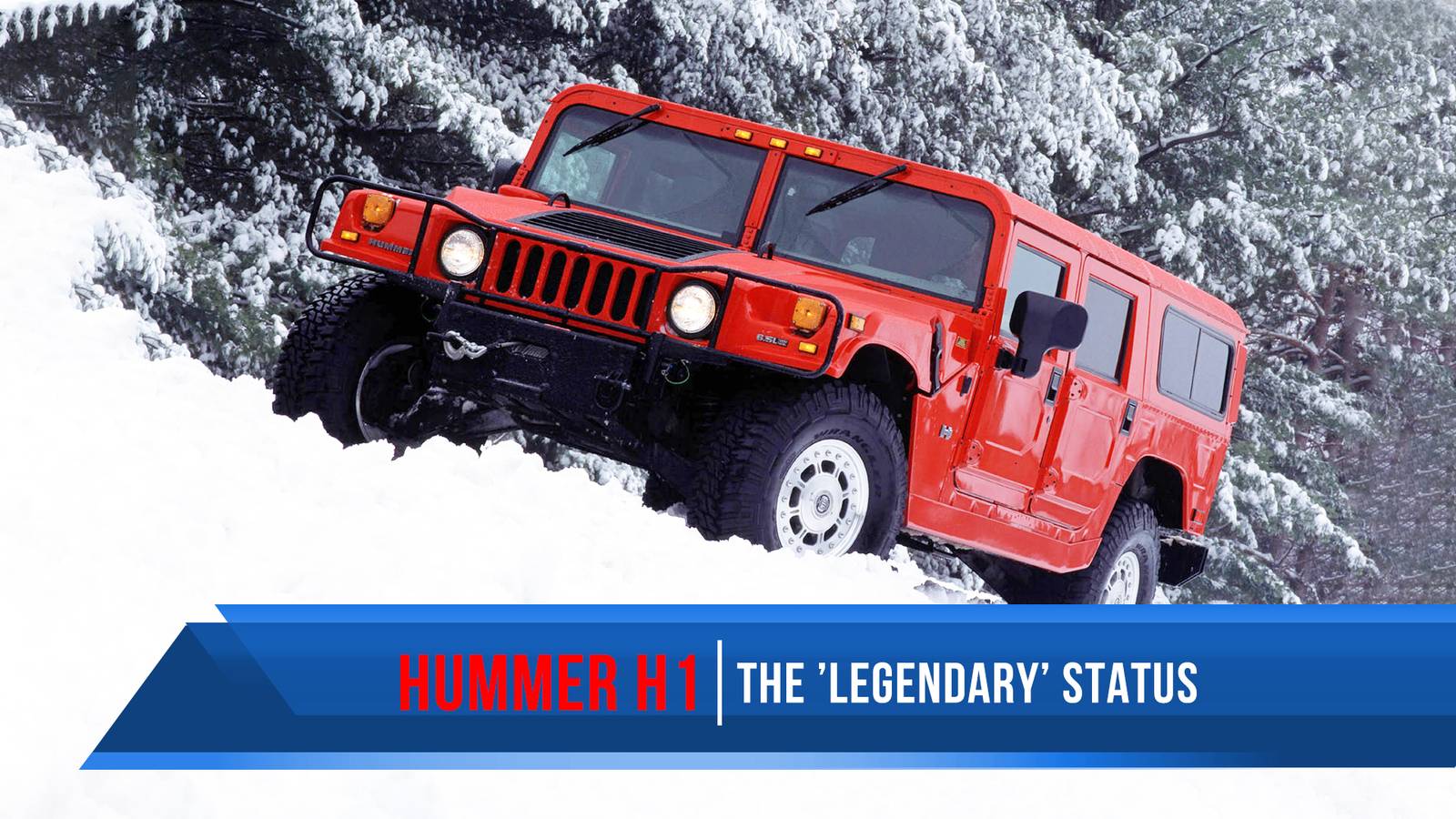 Why The Hummer H1 Has Attained 'Legendary' Status