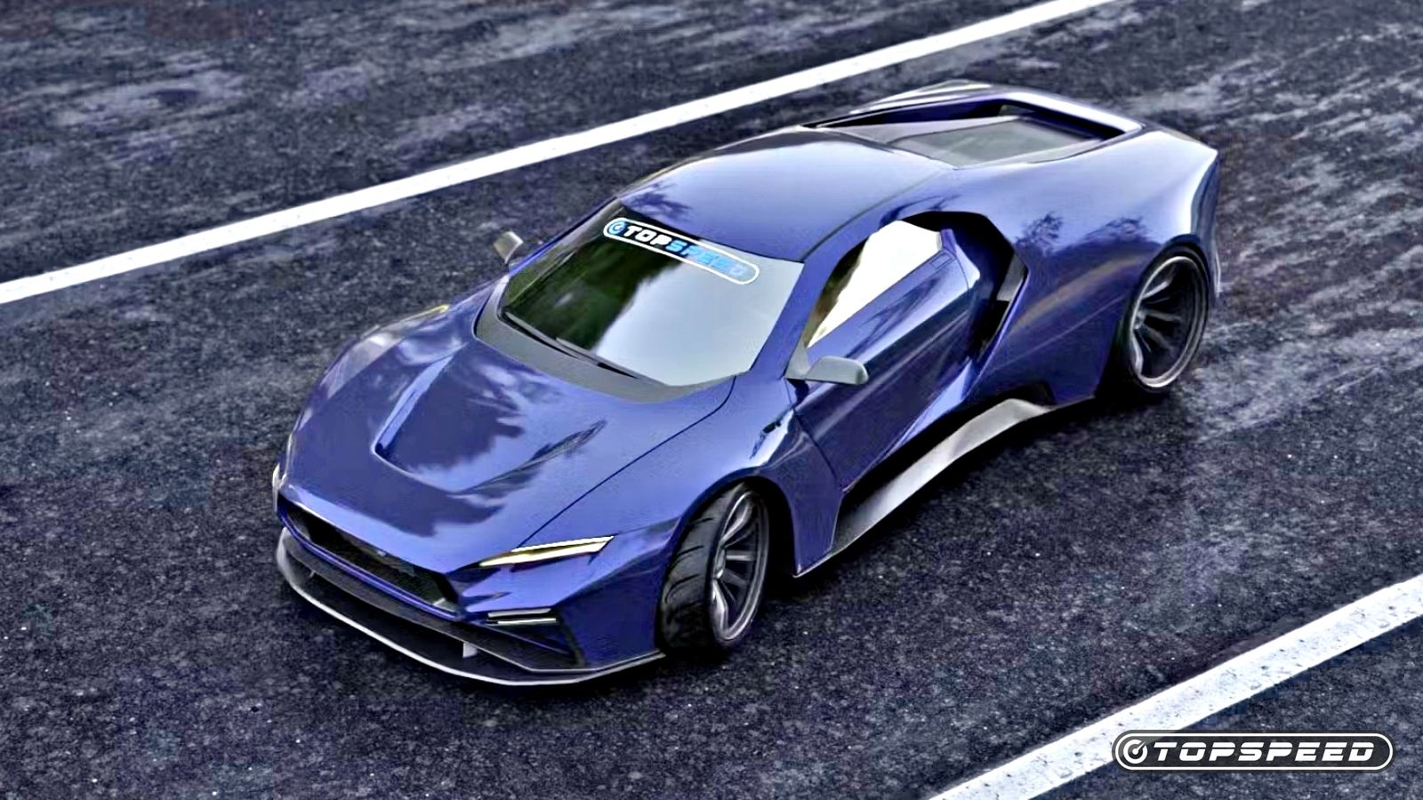 How This Rendered Mid-Engined Mustang Would Be Different From The Ford GT