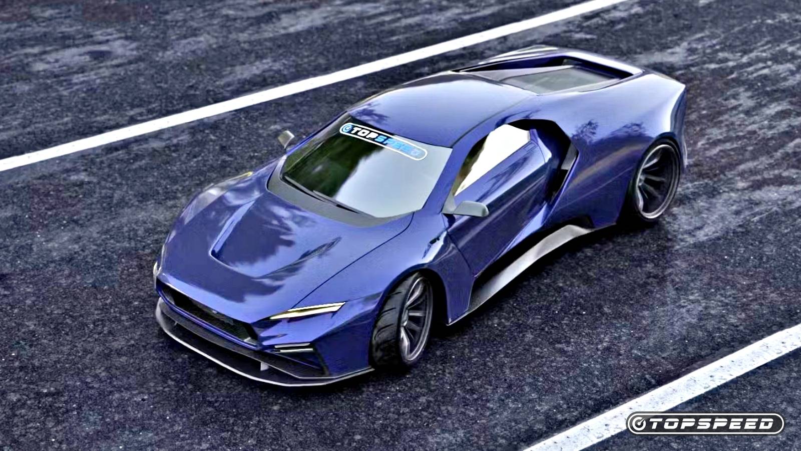 How This Rendered Mid-Engined Mustang Would Be Different From The Ford GT