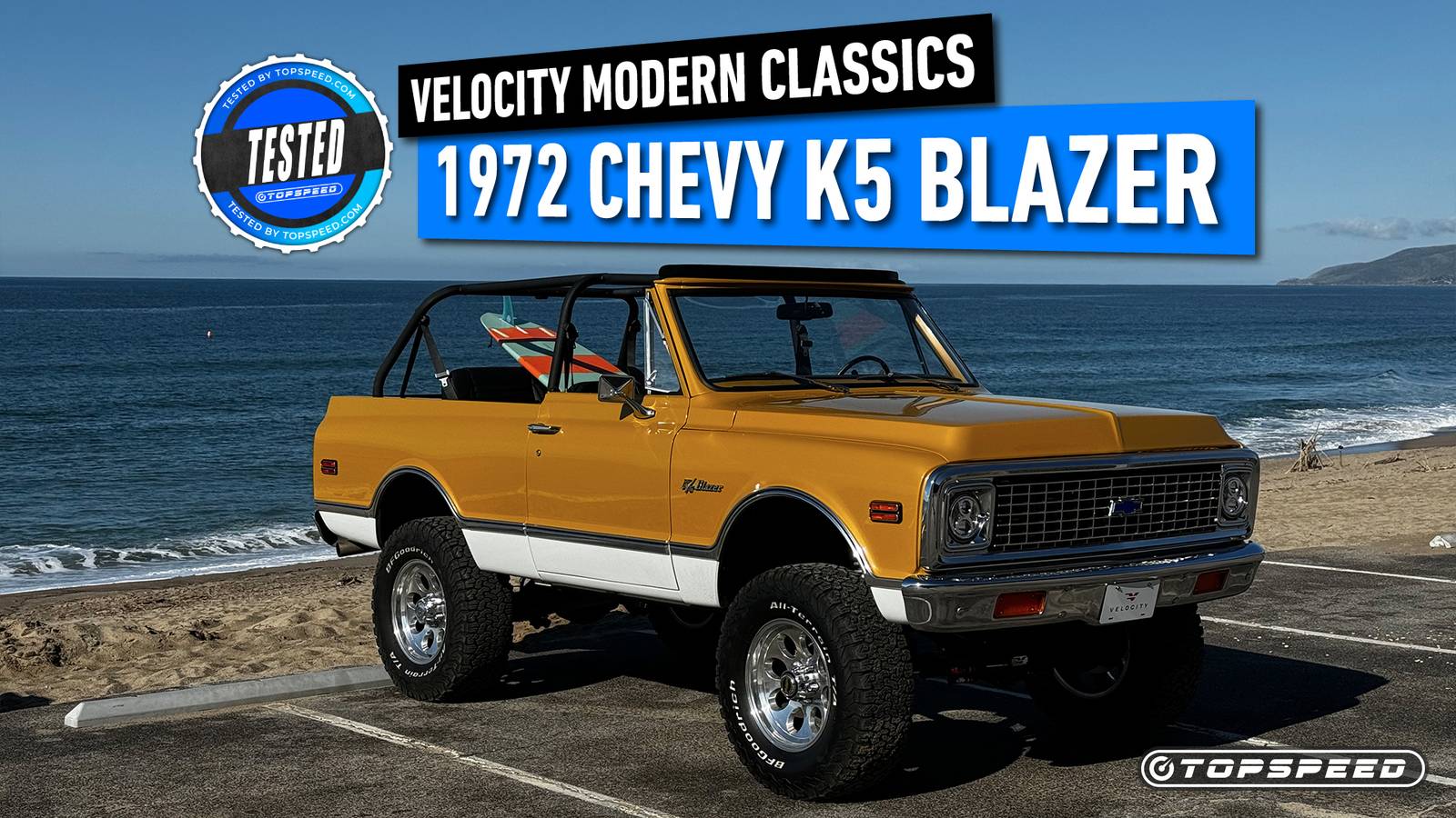 Velocity Modern Classics Wows Again With The 1972 Chevy K5 Blazer