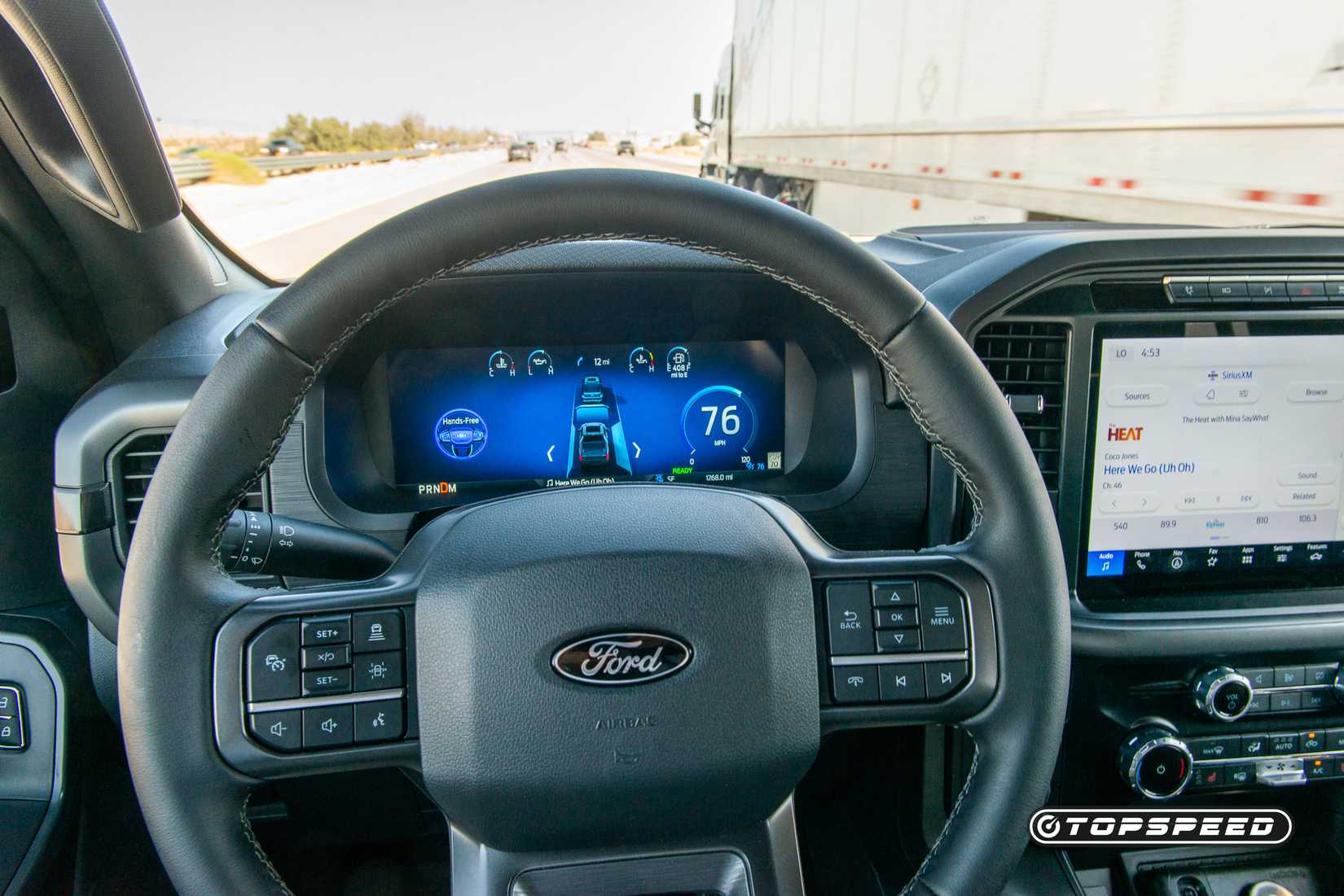 No Hands: The Refreshed F-150’s BlueCruise System Just Got Way Better