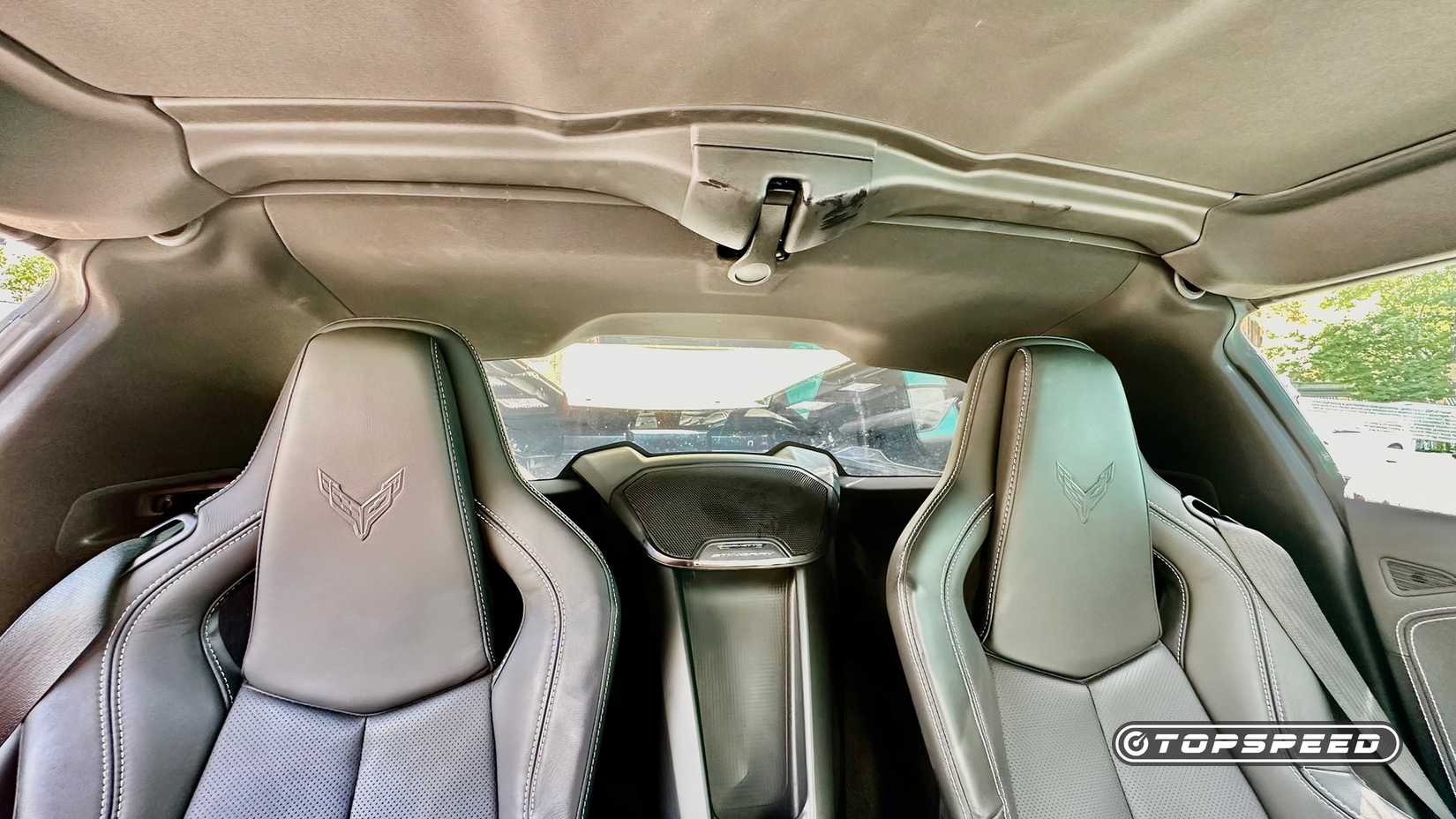 corvette interior 2024