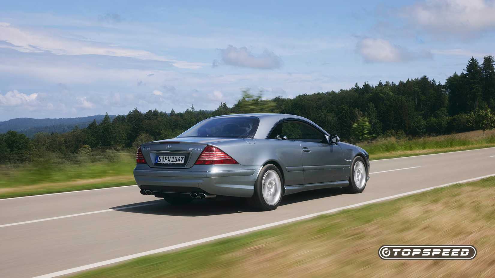 Here's How The Massive Mercedes-Benz CL55 AMG Drives Two Decades Later
