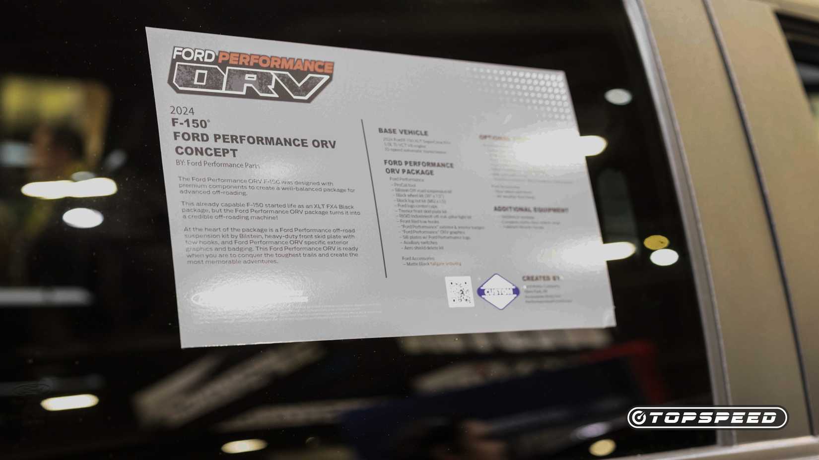 The Ford F-150 ORV Is The Ultimate Expression Of Ford Performance ...